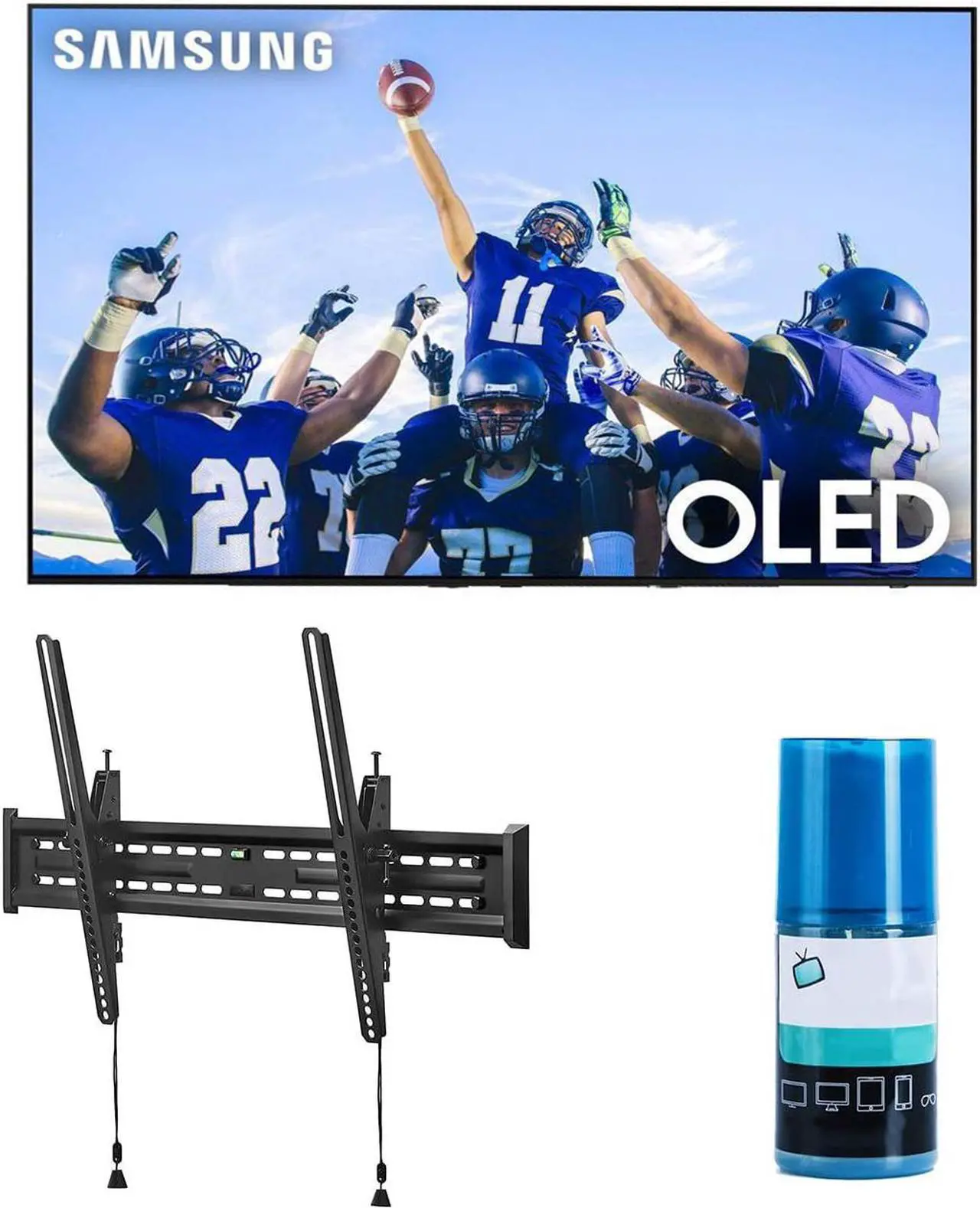 Samsung QN77S90CAFXZA 77" 4K OLED Smart TV with AI Upscaling with a ...