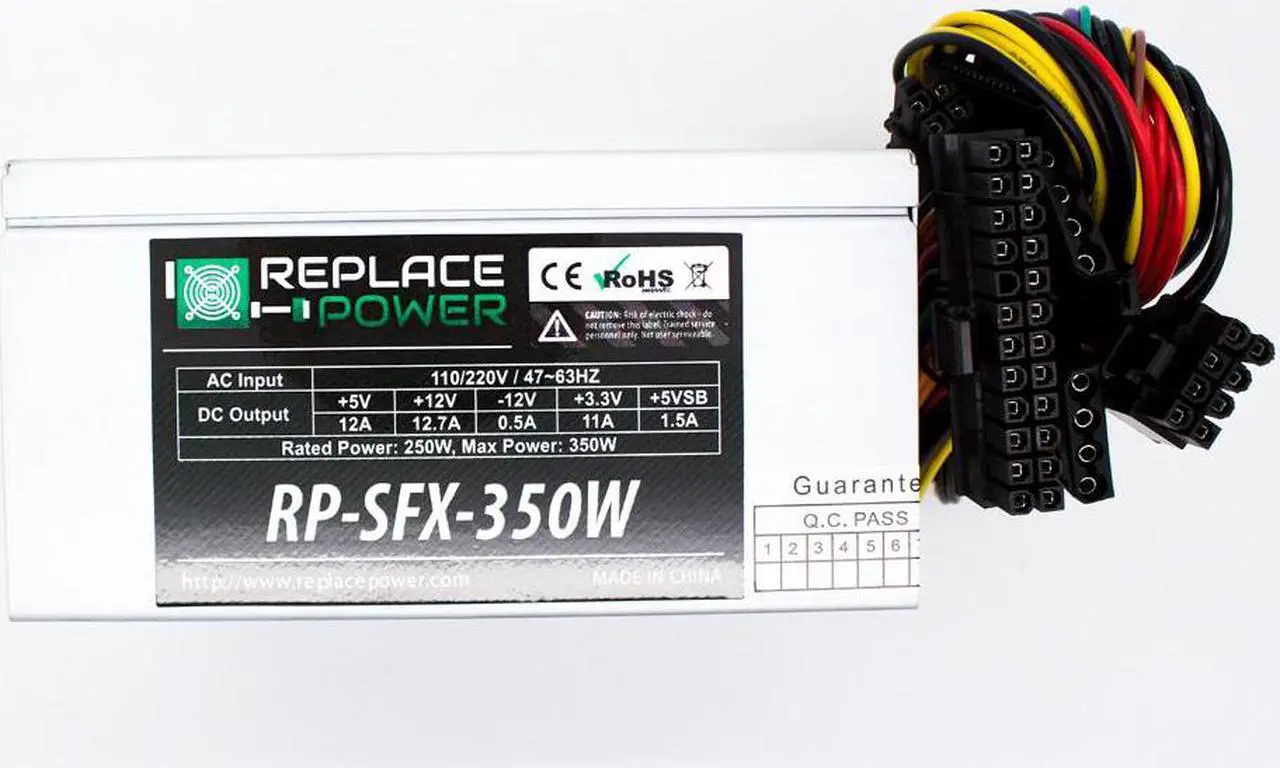 350W PSU SFX Power Supply Replacement for FSP FSP145-51NI FSP180-51NIV ...