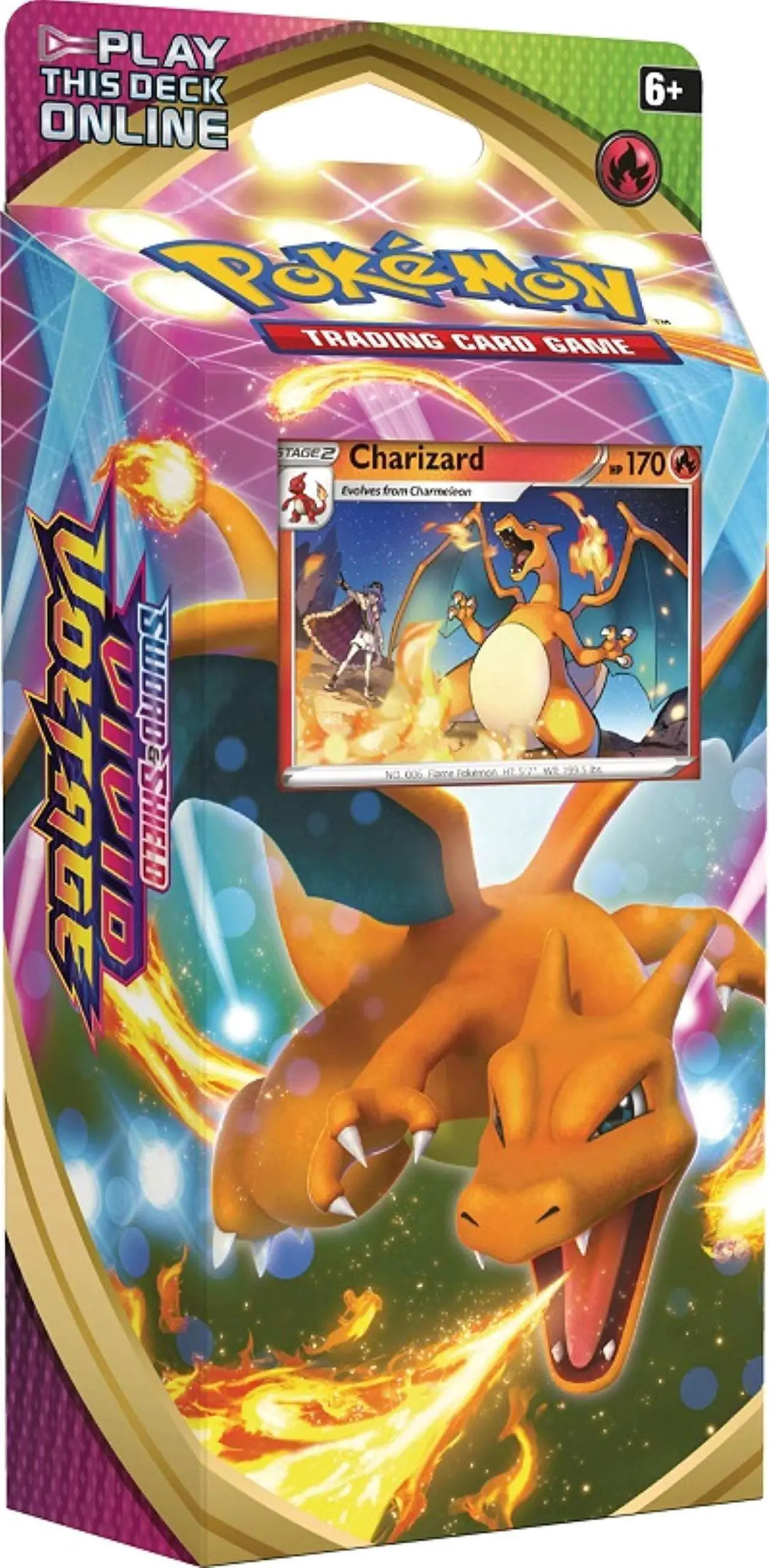 Pokemon Sword & Shield Vivid Voltage Theme Deck - Charizard - Newegg.com