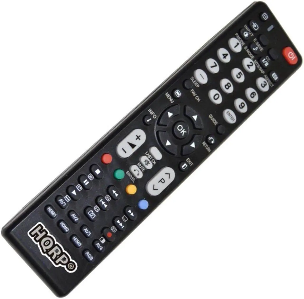 HQRP Remote Control for Hitachi LE46T516 LE47X04A LE48W806 LE49A509 ...