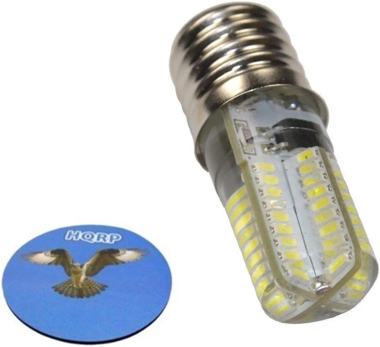 HQRP 110V E17 Base Silicone Crystal Dimmable LED Bulb Warm White for ...