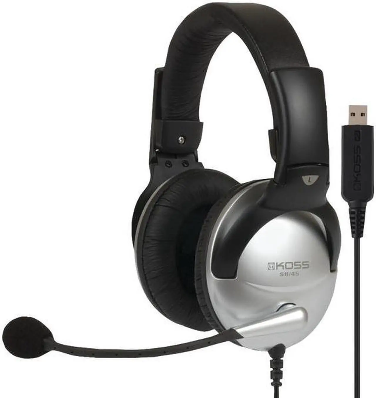 KOSS 178203 Communication Headset with USB - Newegg.com