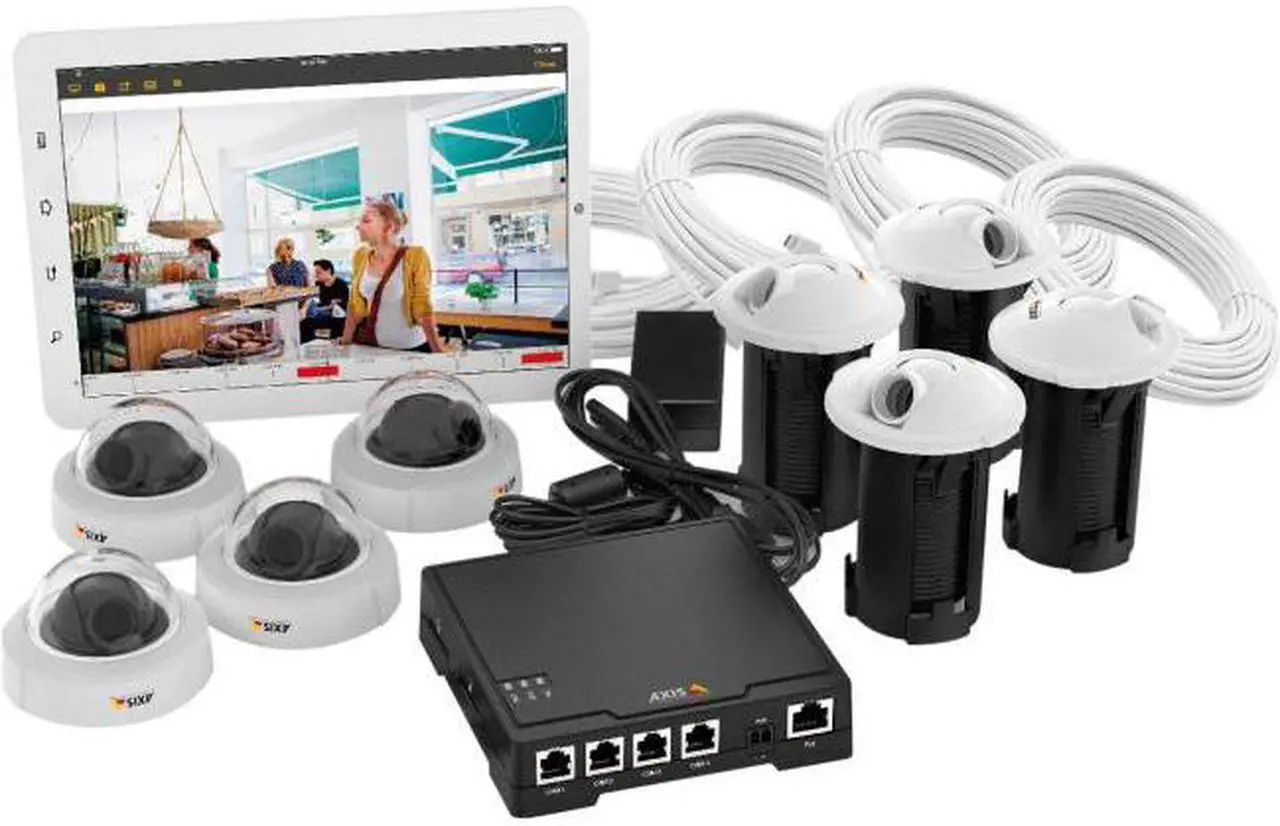 Axis Communication - 0779-004 - AXIS F34 Surveillance System - Newegg.com