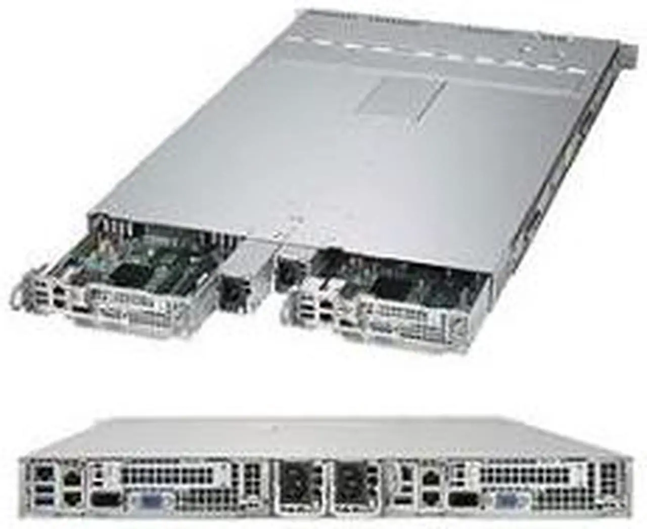 Supermicro SuperServer 1028TP-DC1R Barebone System - 1U Rack-mountable - Intel C612 Chipset - 2 ...