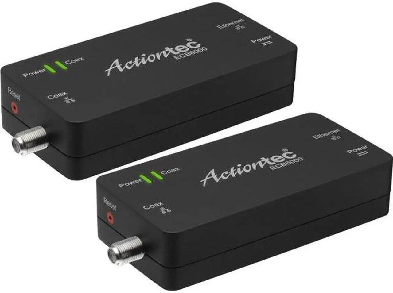 Actiontec MoCA 2.0 Ethernet to Coax Network Adapter- 2-pack - Newegg.com