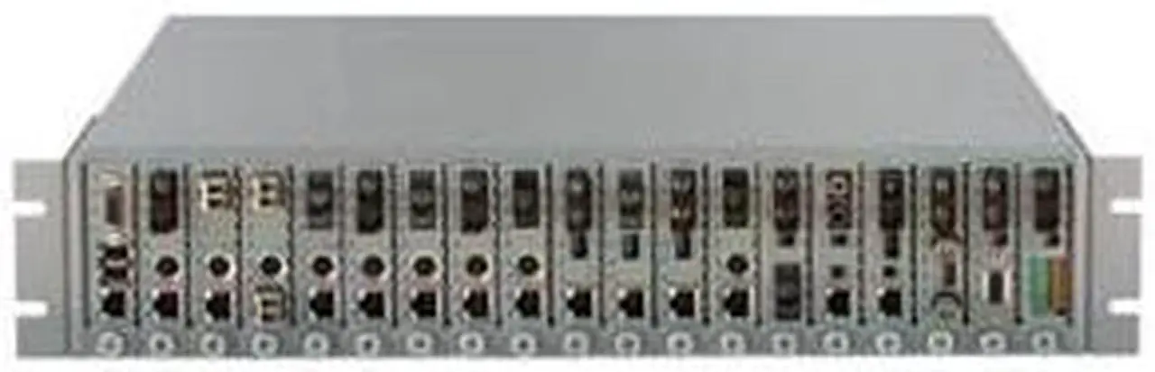 Omnitron 8200-2 Media Converter Chassis - Newegg.com