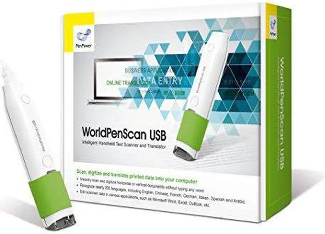 PenPower WorldPenScan USB Intelligent Scanner for Win Mac - Newegg.com ...