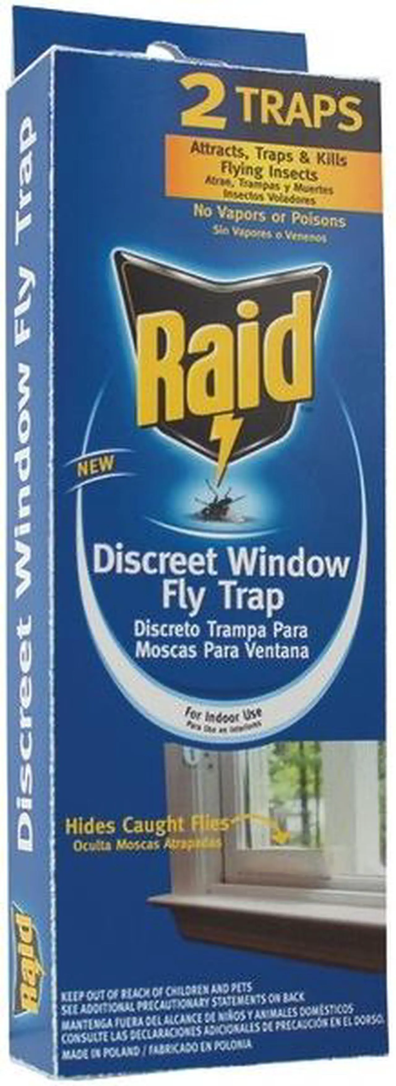 PIC FLYHIDE-RAID Discreet Window Fly Trap - Newegg.com