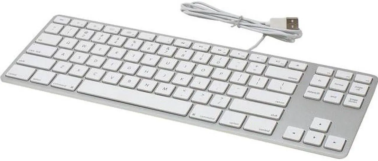 Matias Wired Aluminum Tenkeyless Keyboard for Mac - Silver - Newegg.com