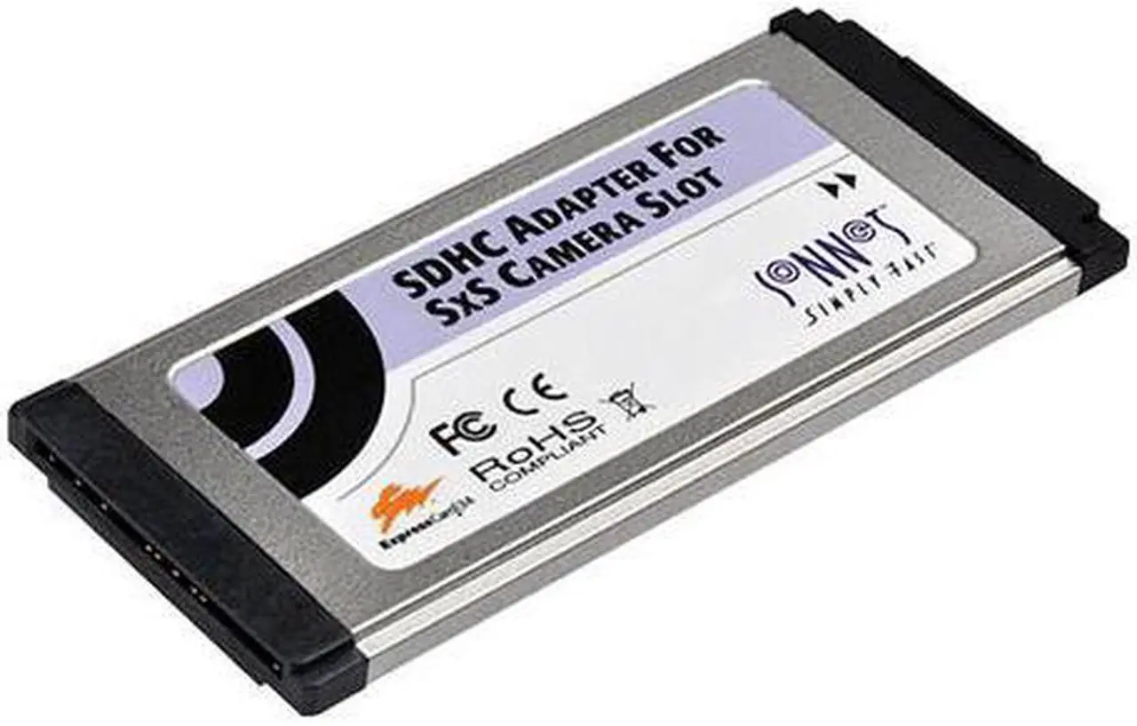 Sonnet SD-SXS-E34 ExpressCard/34, USB interface SDHC Adapter for SxS ...