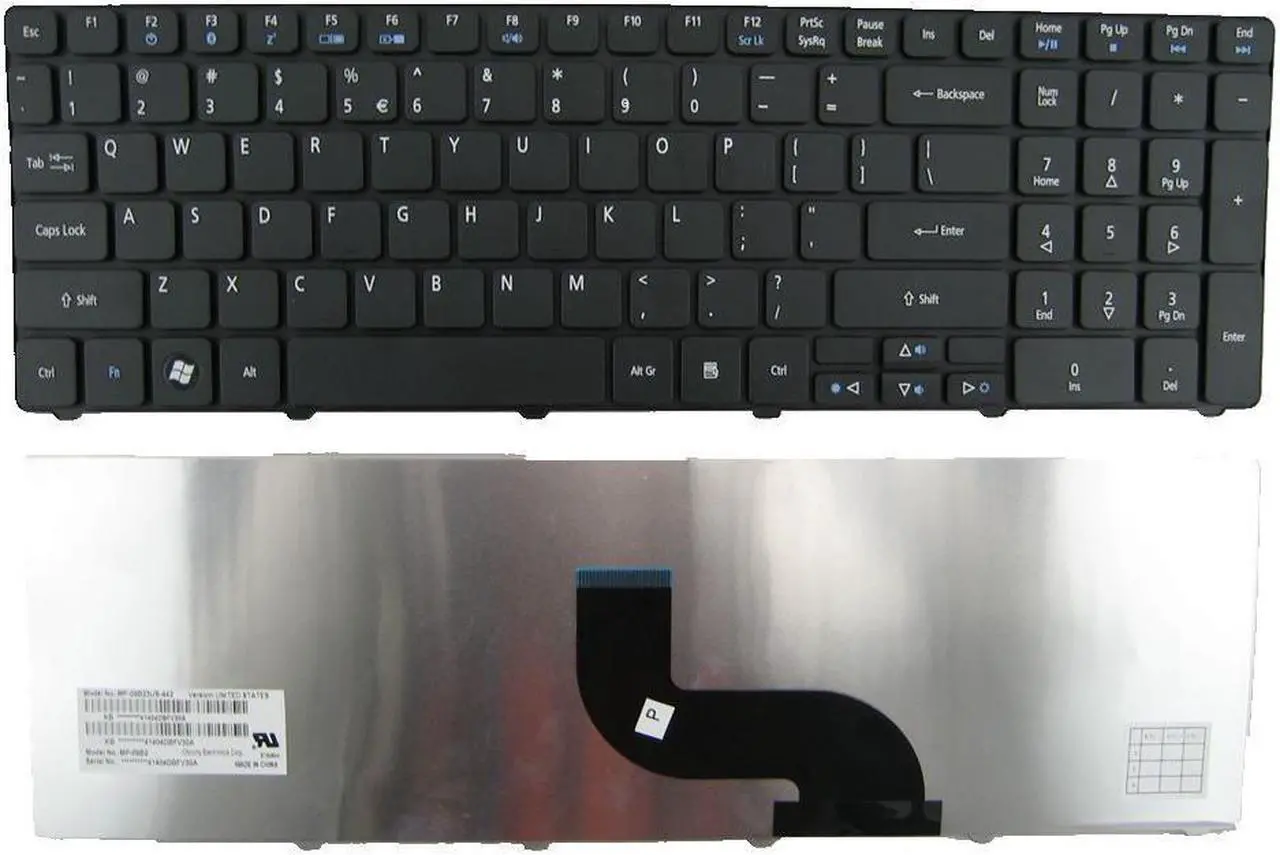 New Laptop Keyboard for ACER eMachines E529 E729 E729Z E442 E442G ...