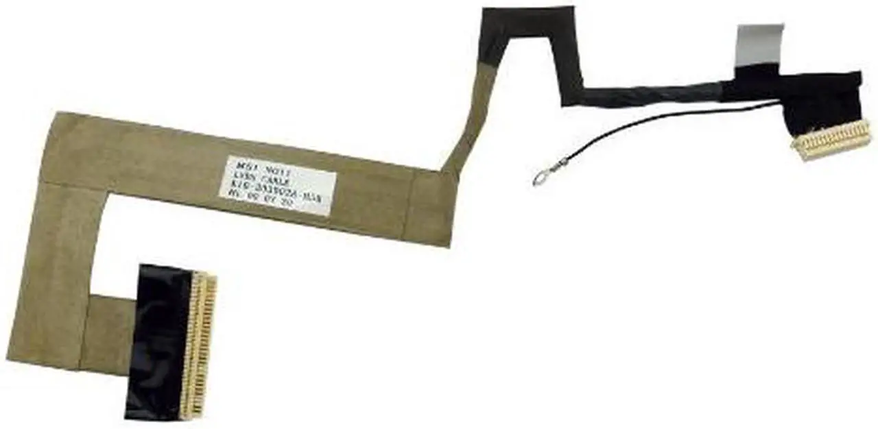NEW LCD Flex Video Cable for MSI U90 U100 U110 U120 U130 P/n:k19 ...