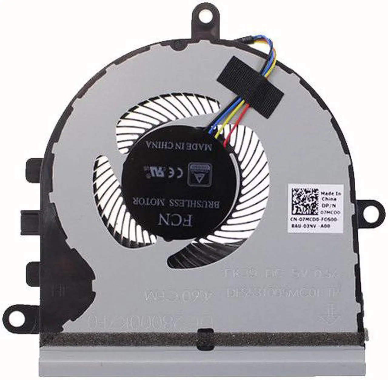 New Laptop CPU Cooling Fan for Dell Inspiron 15-5570 5575 P75F 07MCD0 ...