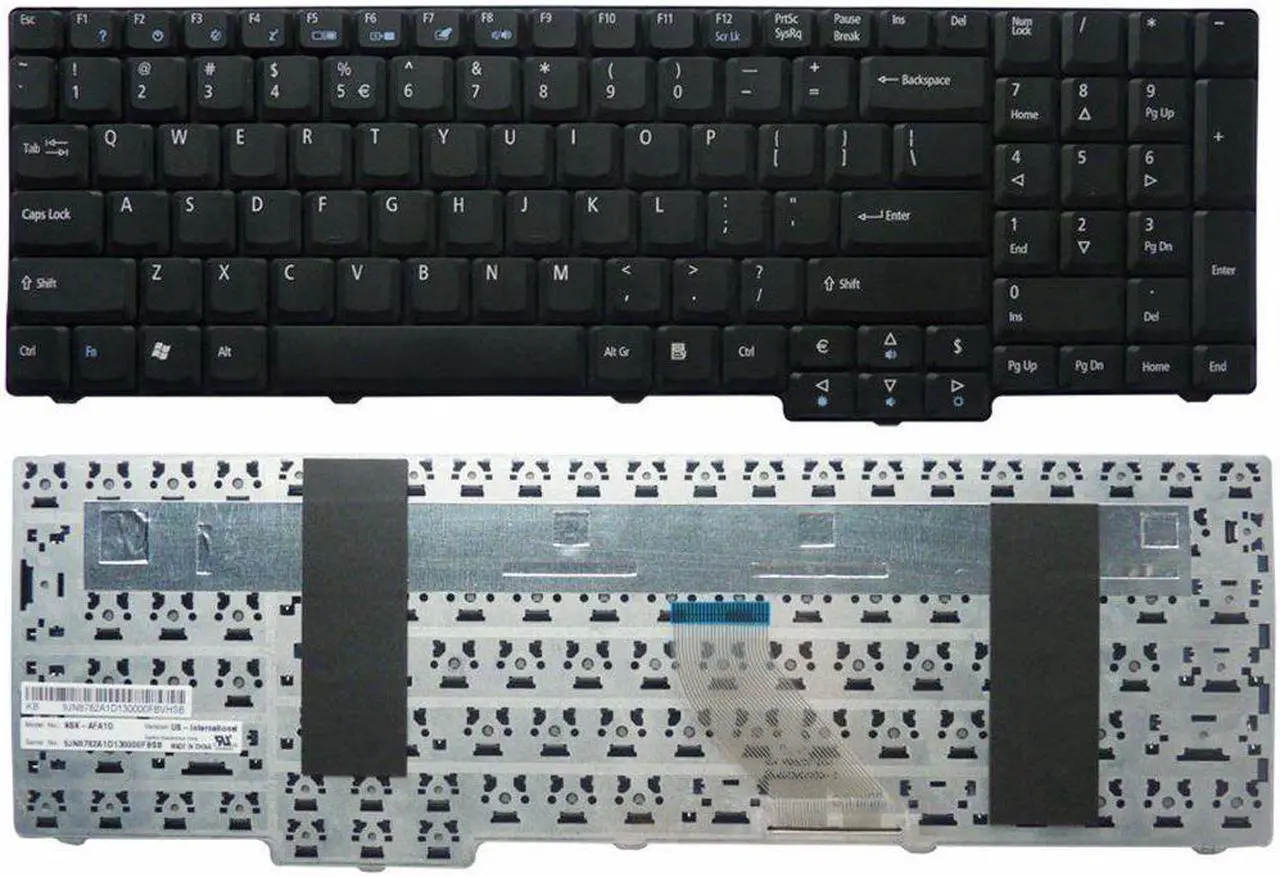 New Laptop Keyboard for Acer TravelMate 7320 7520 7520G 7720 7720G ...