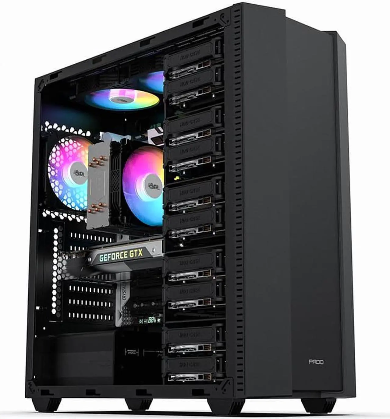 CORN ATX Full Tower 10* HDD Drive Bays Server Computer Case - Newegg.com