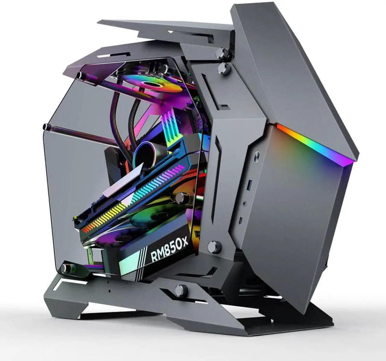 Customized NieR MOD-3 Mini Micro ATX Gaming Computer Case Support MATX ...