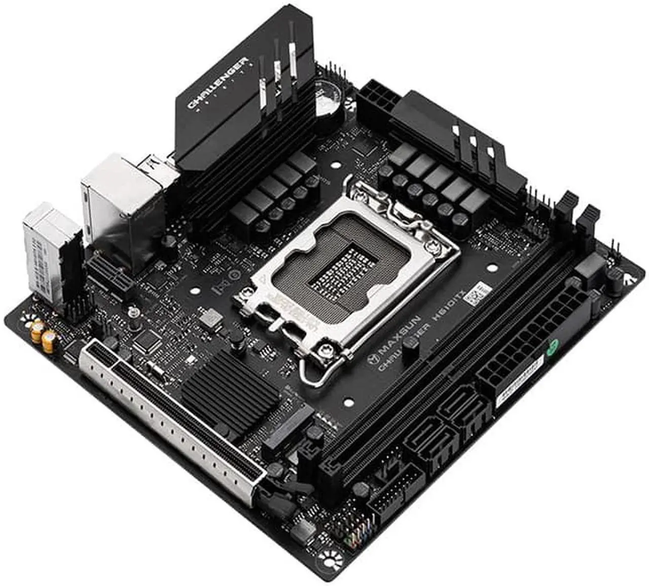 MAXSUN H610 ITX Motherboard ,H610/ Intel LGA 1700/ ITX/ DDR4/ M.2/ PCIe ...