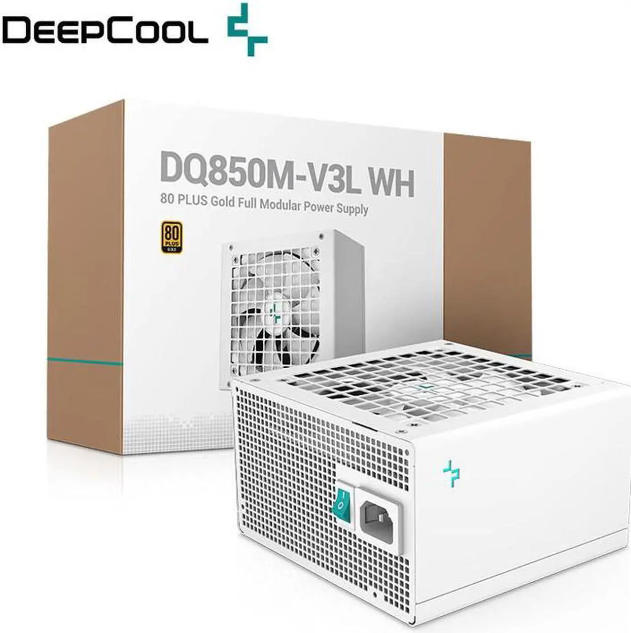 DeepCool DQ850M V3L 80 Plus Gold Fully Modular 850W Power Supply, 120mm ...