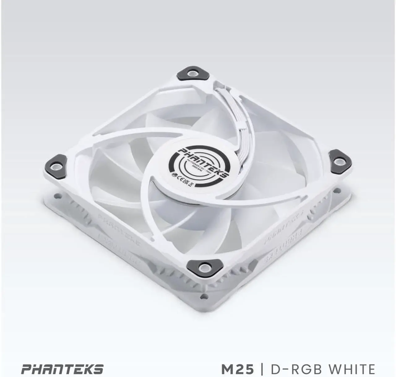 Phanteks M25-120 D-RGB fan, High-Airflow radiator performance, PWM ...
