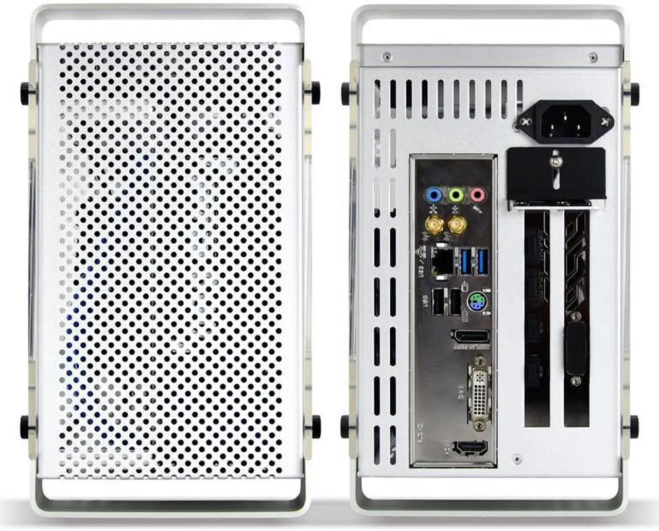 METALFISH G5 Plus Aluminum A4 ITX Gaming Case,Small Form Factor Builds ...