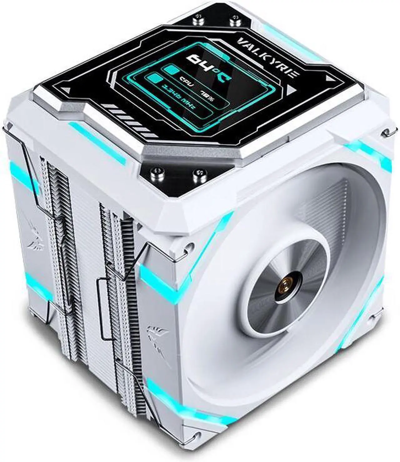 R125 LOKI VK CPU Air Cooling Radiator, Welded 7 Heat Pipe Pure Copper ...