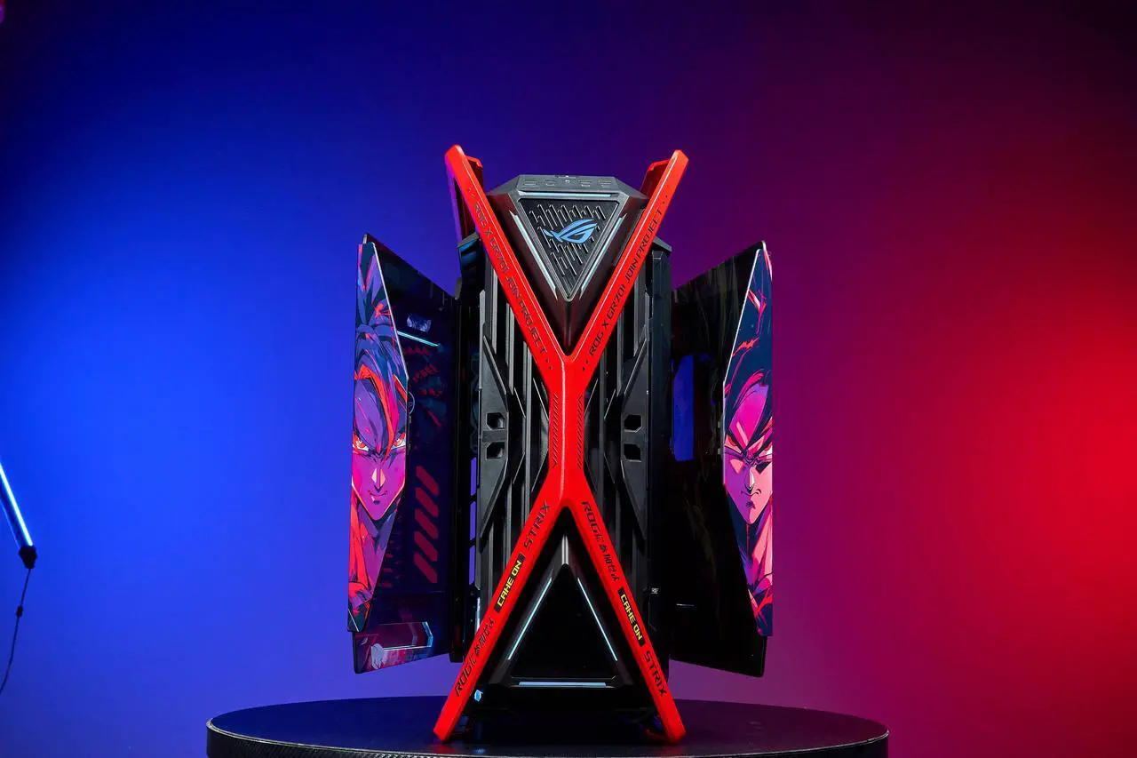 CORN GR701 E-ATX computer case, 420 mm dual radiator support, four 140 ...