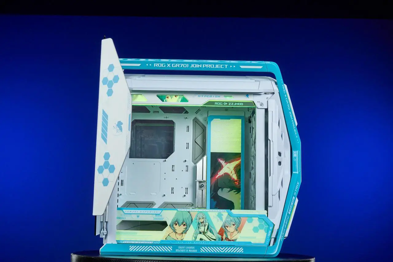 CORN GR701 E-ATX computer case, 420 mm dual radiator support, four 140 ...