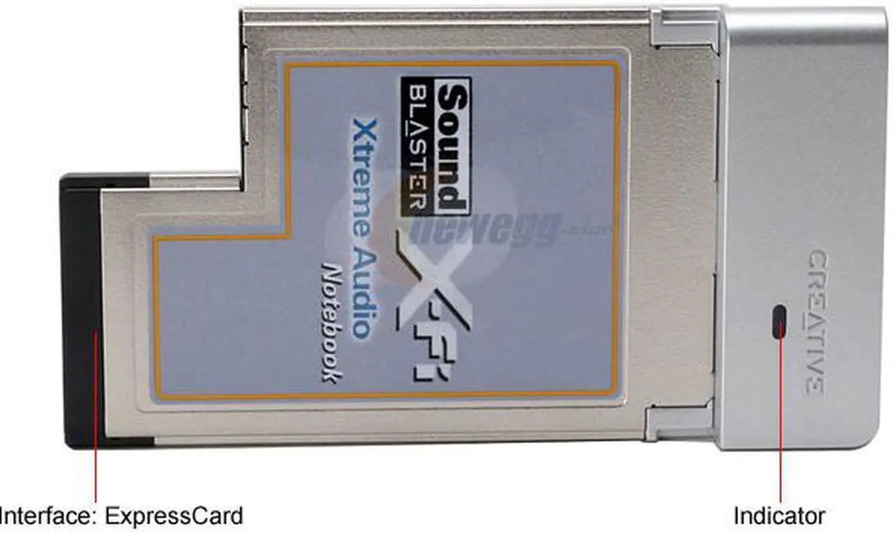 Refurbished: Creative Sound Blaster X-Fi Xtreme Audio Notebook 7.1 ...