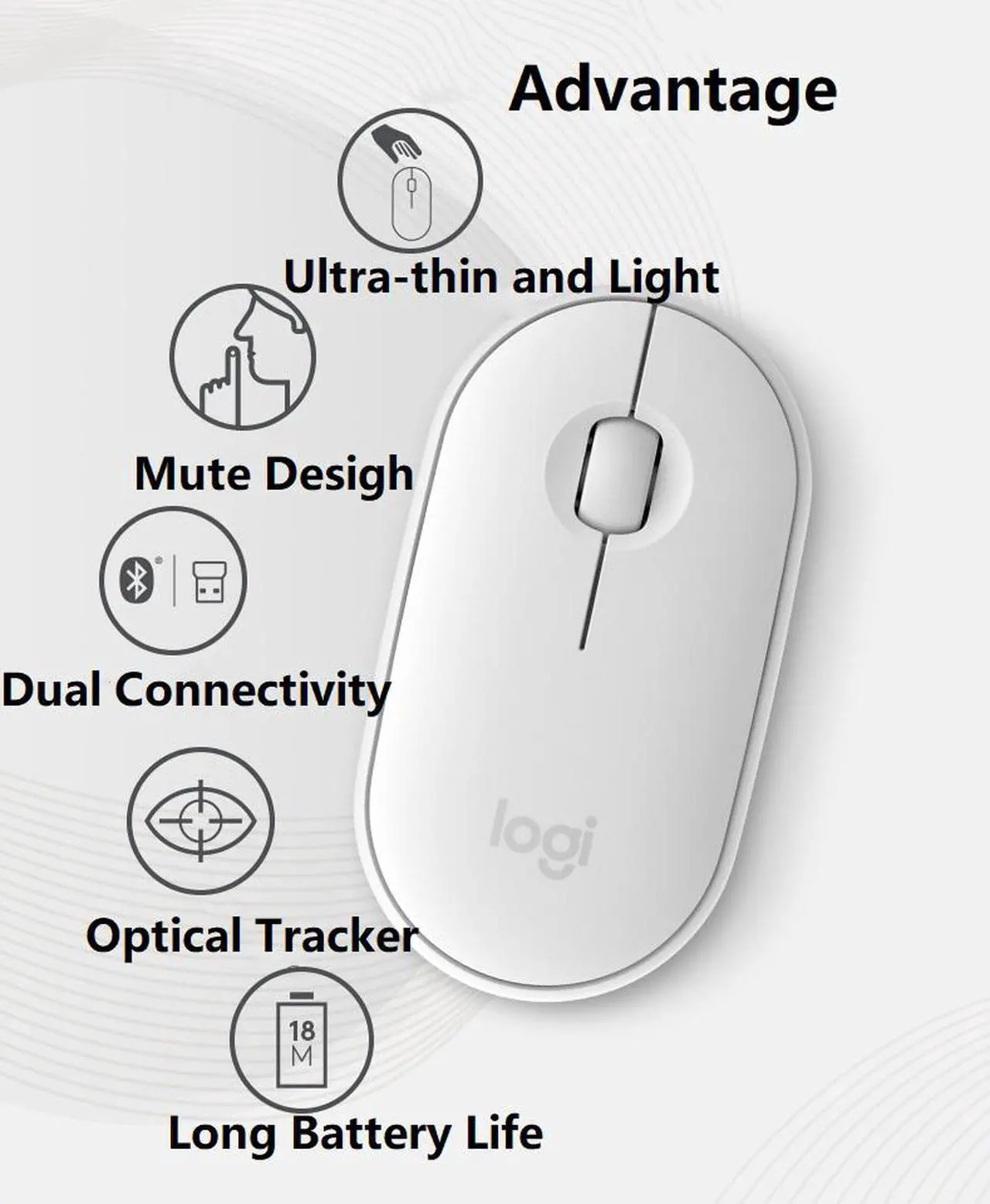 Logitech K380 920-007559 Pink Bluetooth Wireless Mini Keyboard and ...