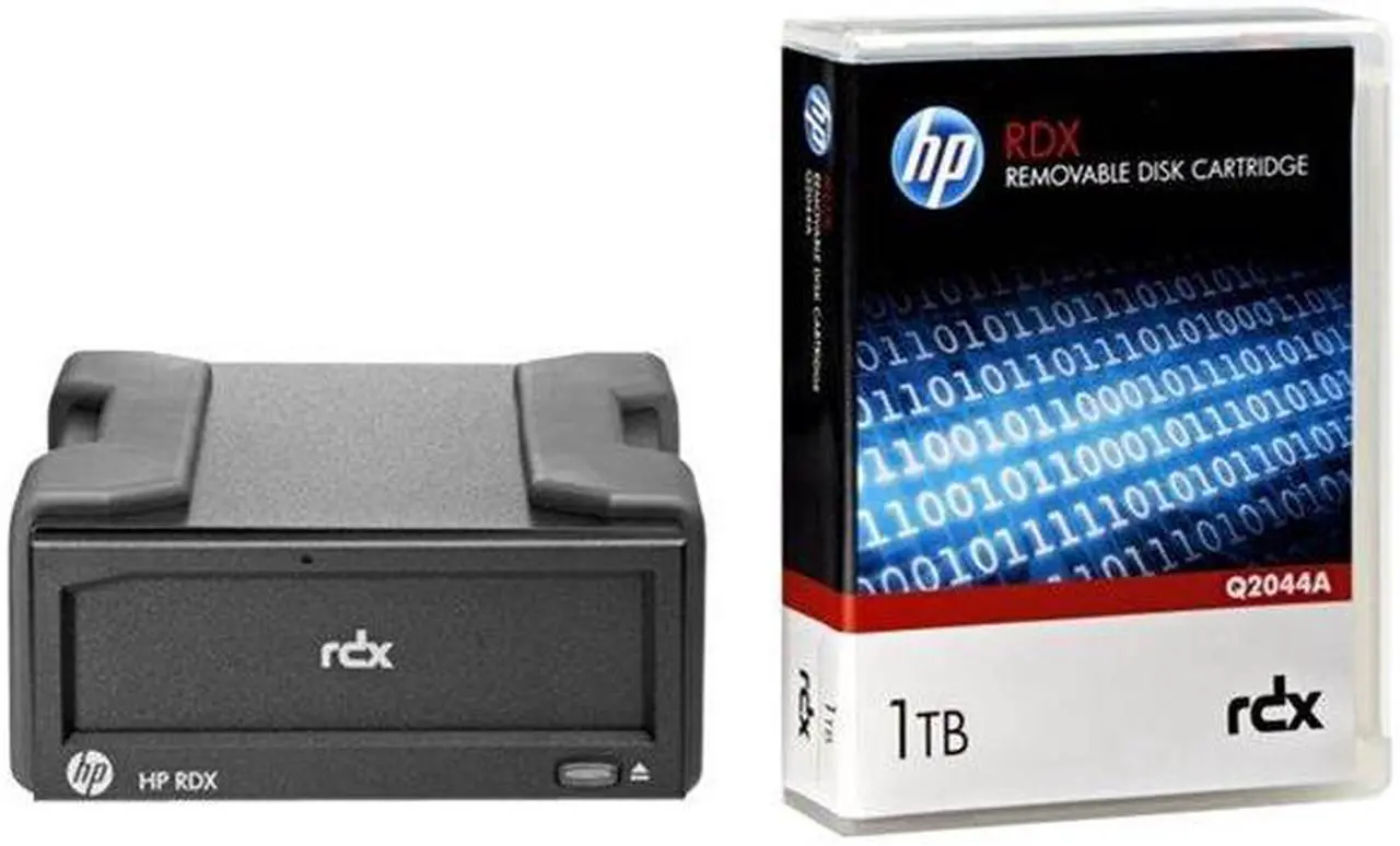 HP RDX Removable Disk Backup System - RDX drive - SuperSpeed USB ...