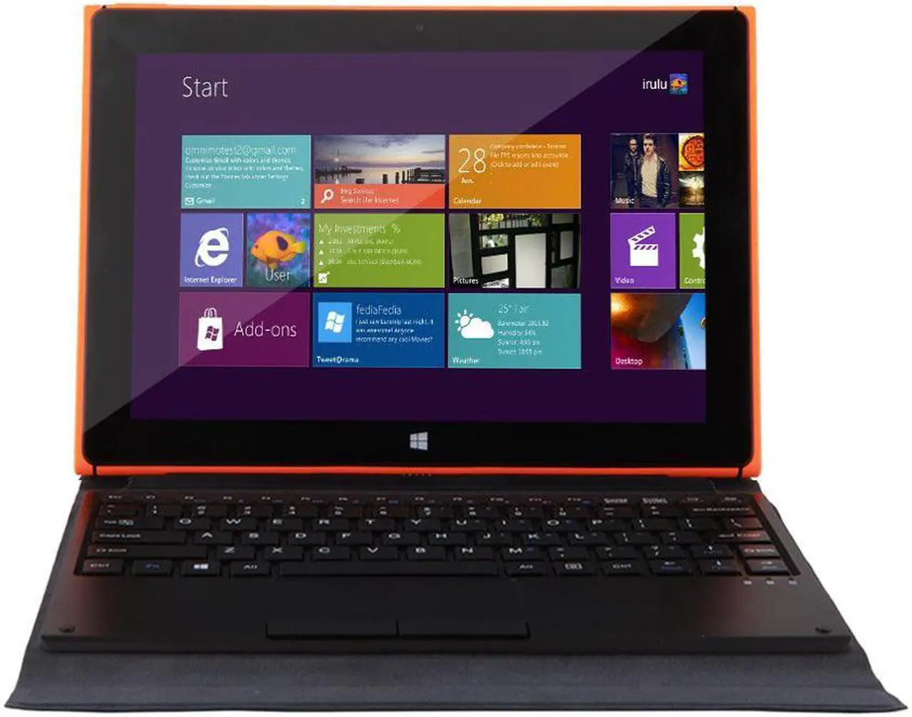iRULU Walknbook 10.1 Inch PC - 32GB Hybrid Laptop, 2-In-1 Tablet ...