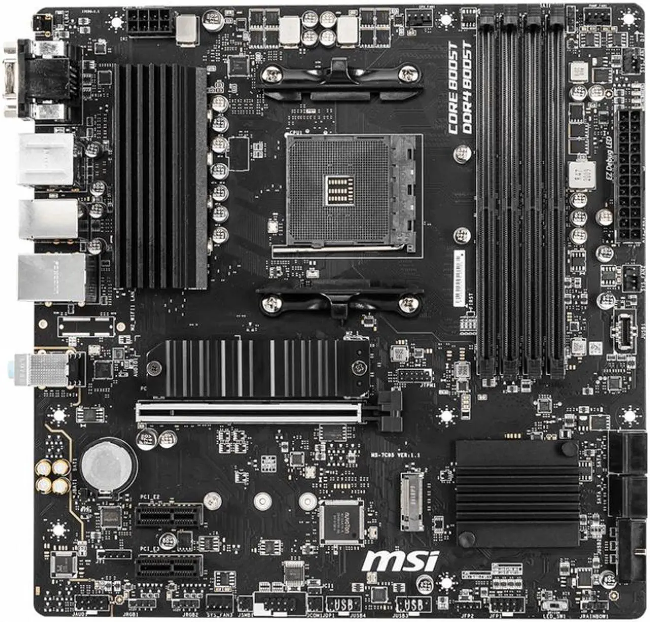 MSI PRO B550M PRO-VDH AM4 Micro ATX AMD Motherboard - Newegg.com