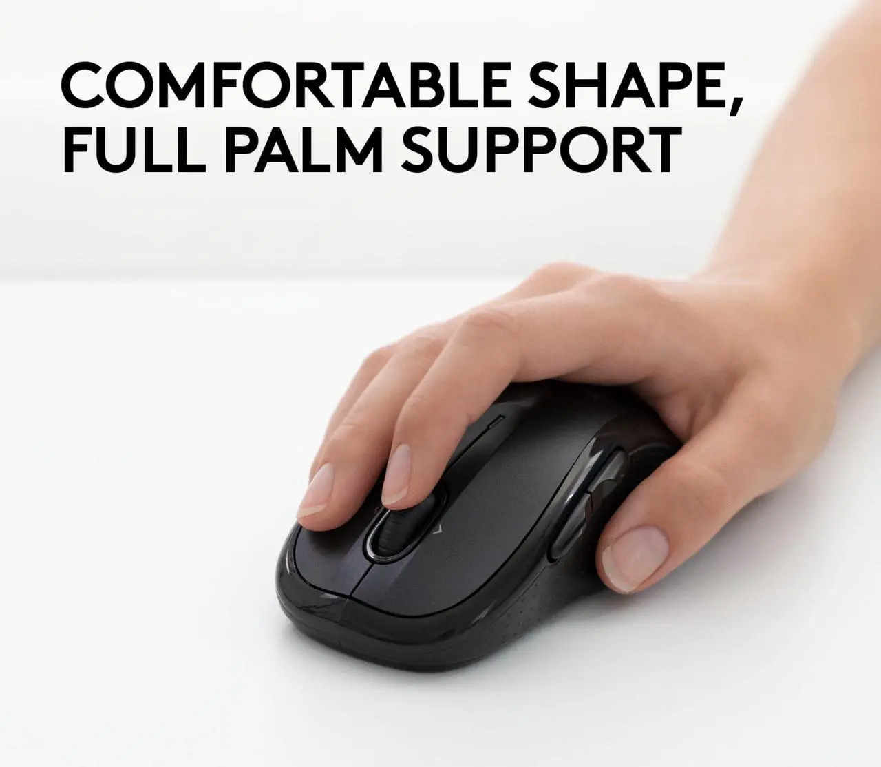 Logitech M510 - Mouse - right-handed - laser - 5 buttons - wireless - 2 ...