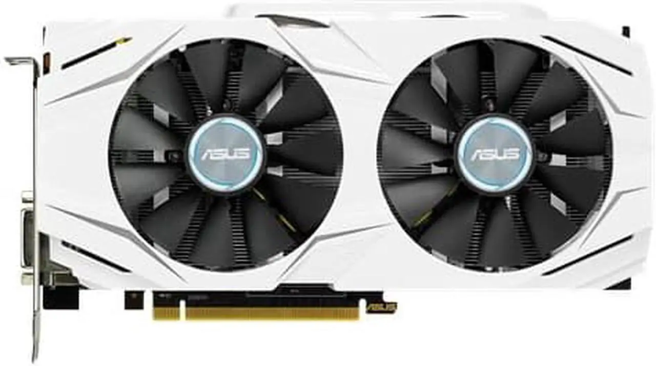 ASUS Dual-fan Radeon RX 480 4GB AMD Gaming Graphics Card with DP 1.4 ...