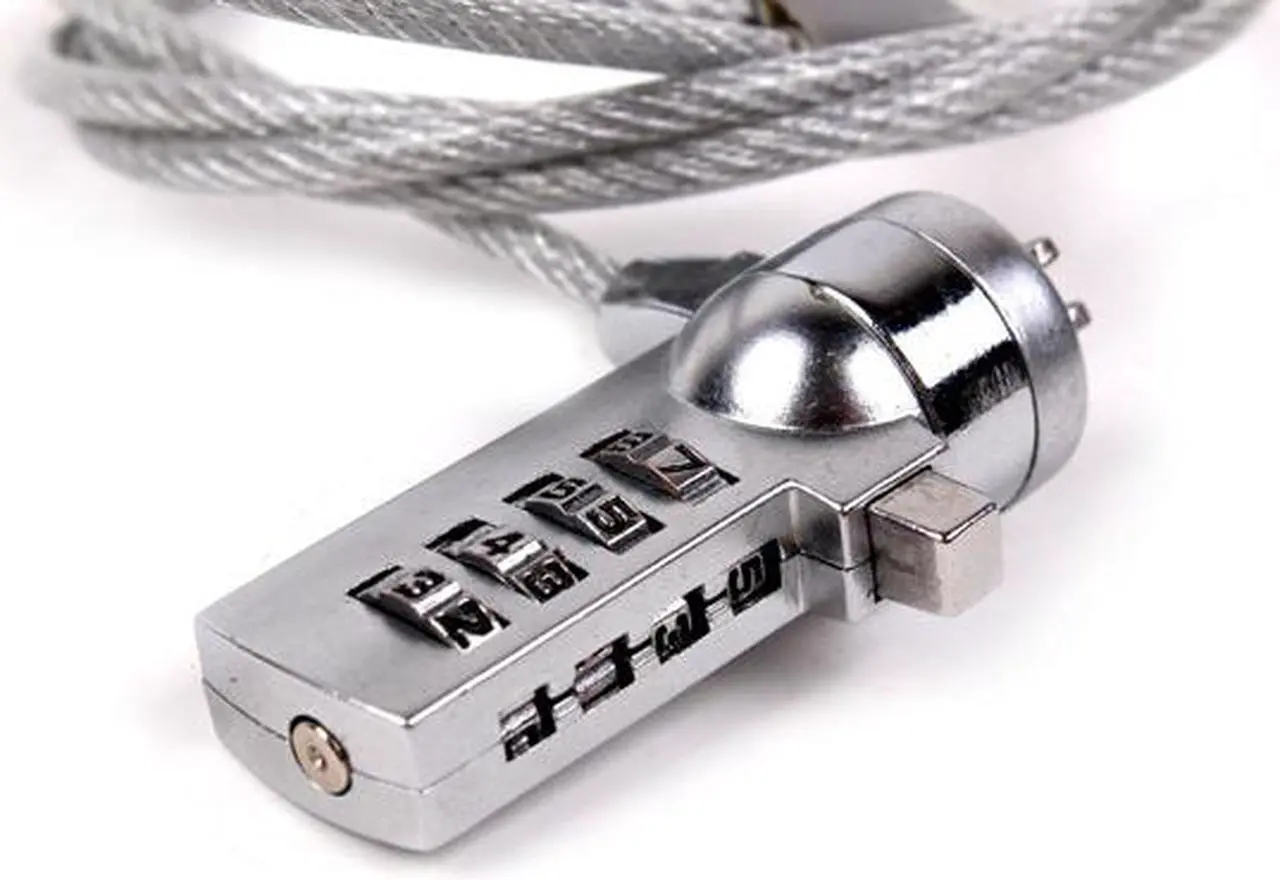 Laptop Lock, Tablet Lock ,4 Digit Security Password Notebook Computer ...