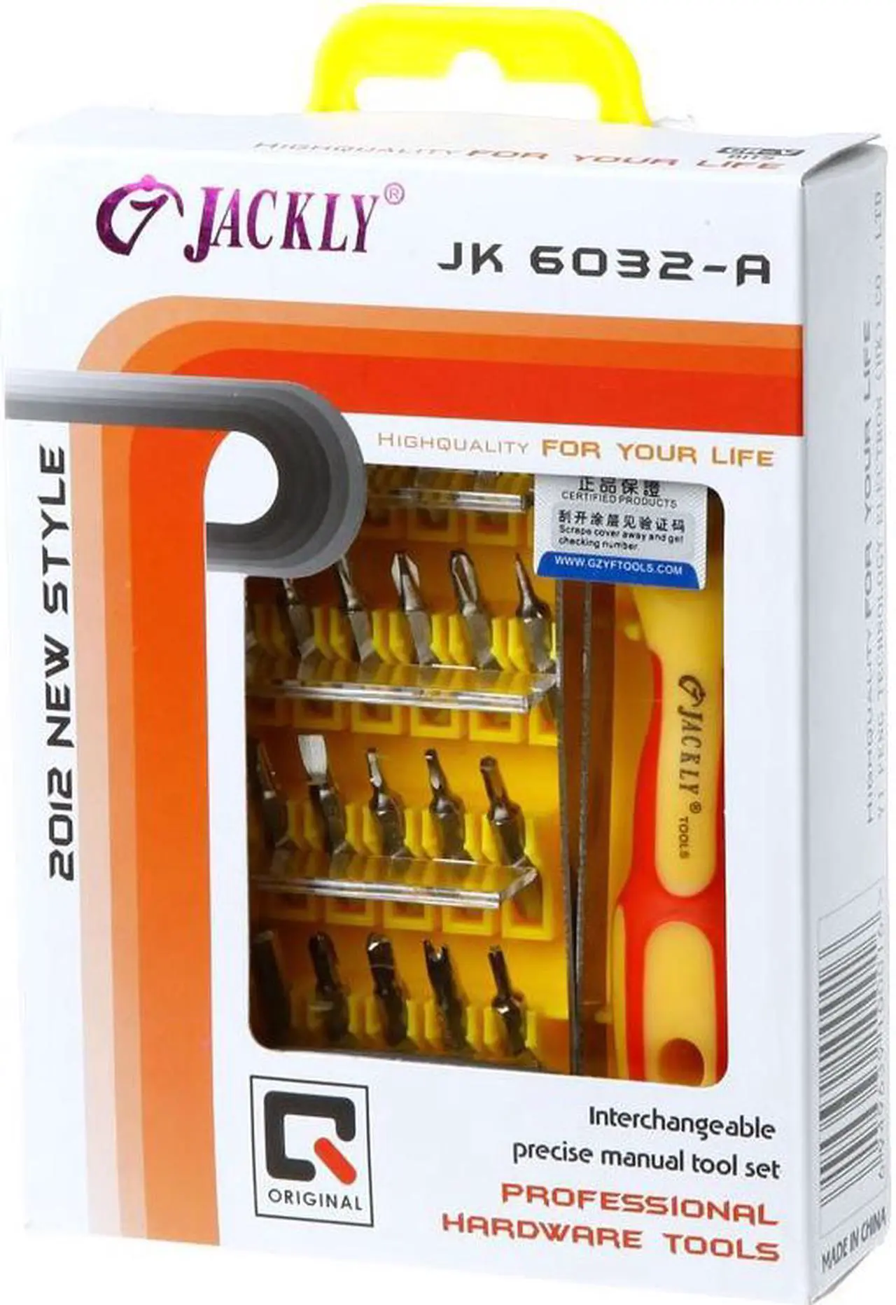 JACKLY 32 -in -1 Pocket Precision Screwdriver Kit Magnetic Screwdriver ...