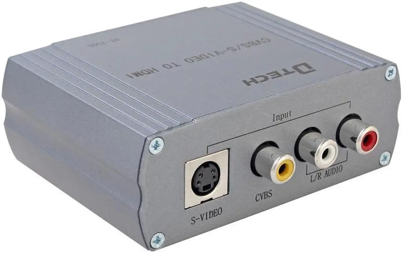 DTECH DT-7005 AV To HDMI RCA To HDMI S-Video To HDMI CVBS To HDMI HD ...