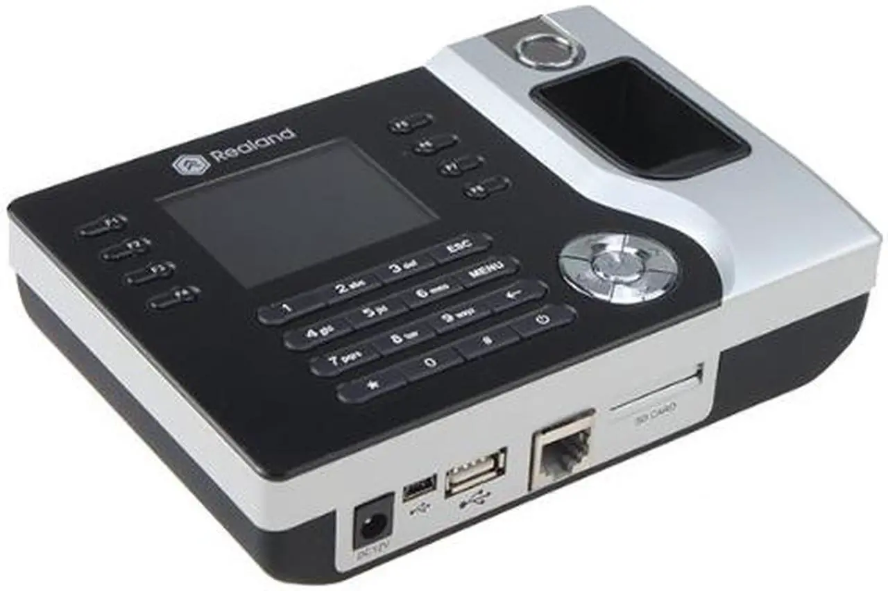 Realand Biometric Fingerprint Attendance Time Clock + Id Card Reader ...