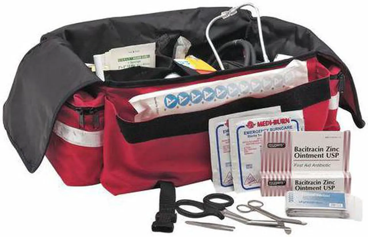 FIELDTEX 82300 R KIT Trauma Kit Bag, 1000 Denier Cordura® Case, 267 Pcs ...
