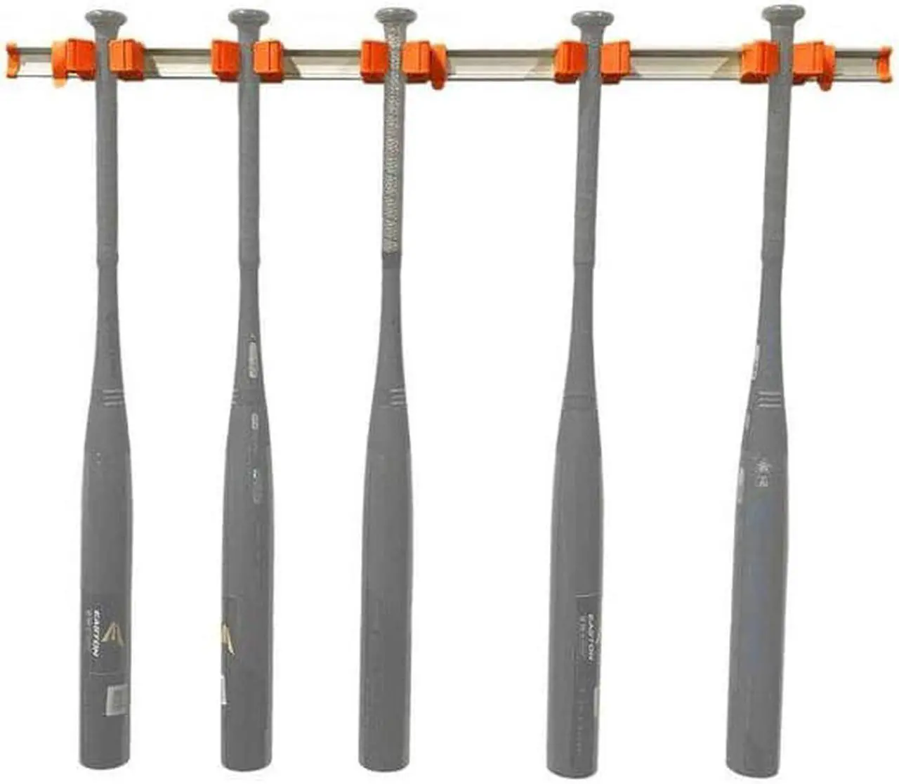 TOOLFLEX 9-5-0 37" Orange Mop, Broom and Squeegee Tool Organizer, 5 ...