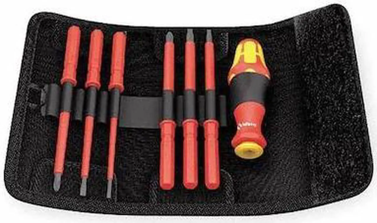 WERA 05003473001 Phillips, Slotted, Square Recess, External Hexagon Bit ...