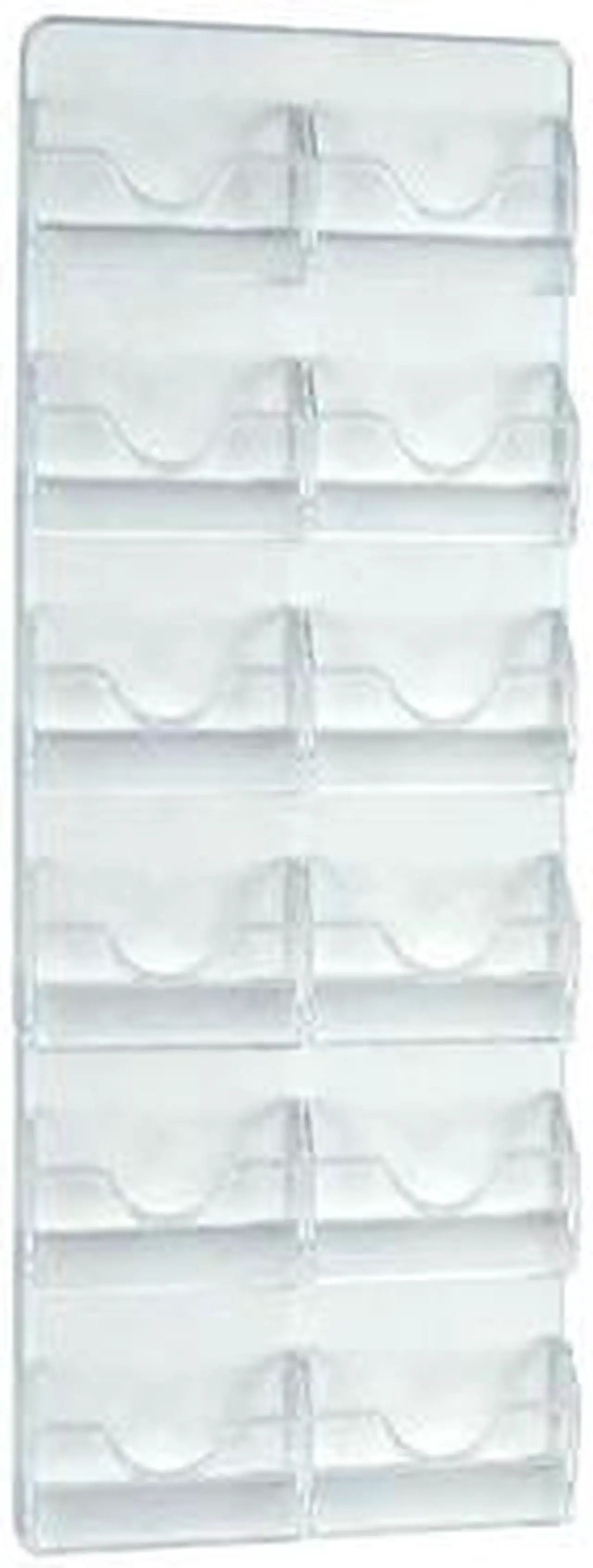 AZAR DISPLAYS 252082 12 Pocket Wall Mount Business/Gift Card Holder ...