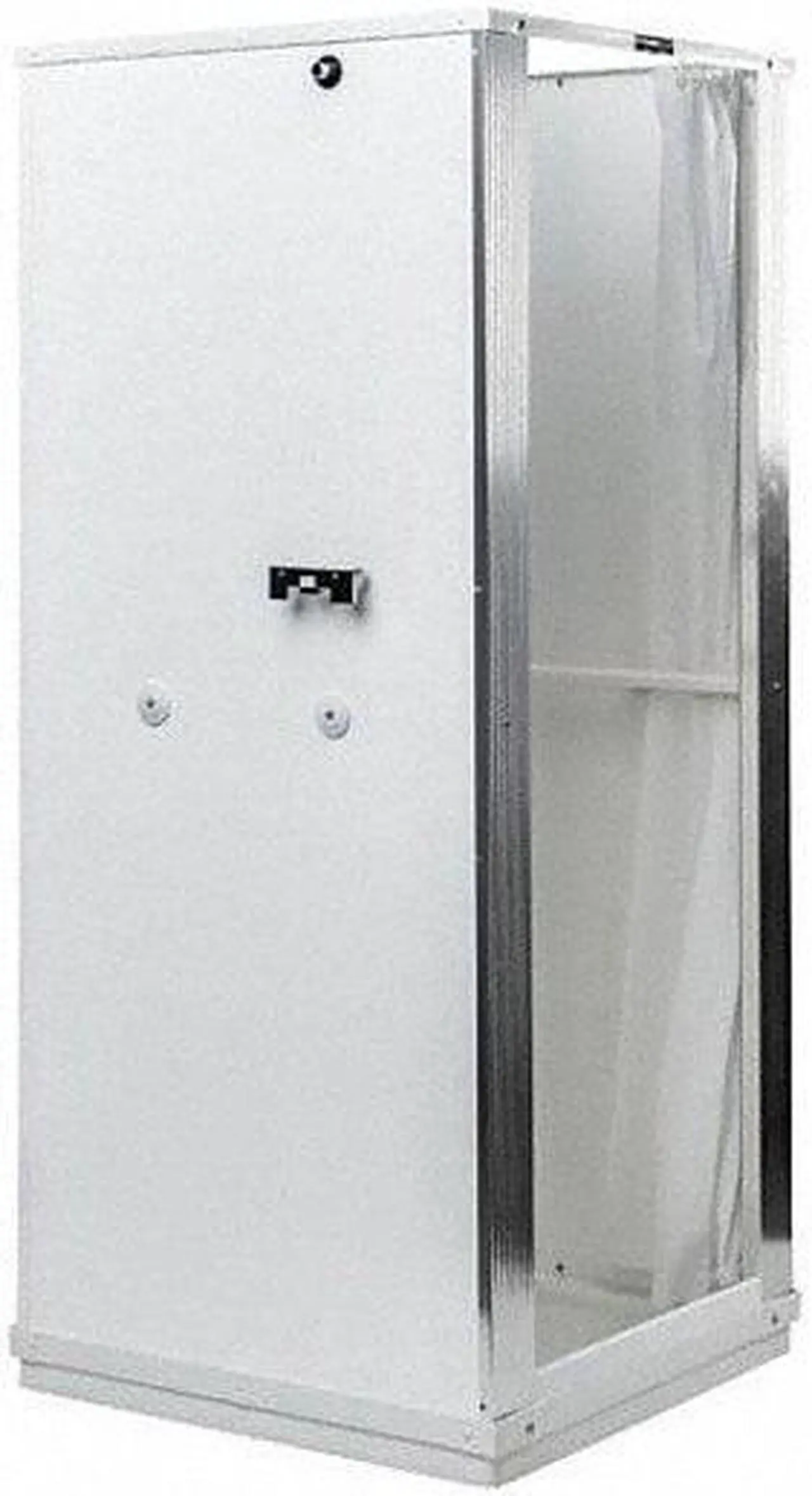 MUSTEE 80 Durastall Square Shower Stall, 32-5/8 in x 32-5/8 in Base, 75 ...