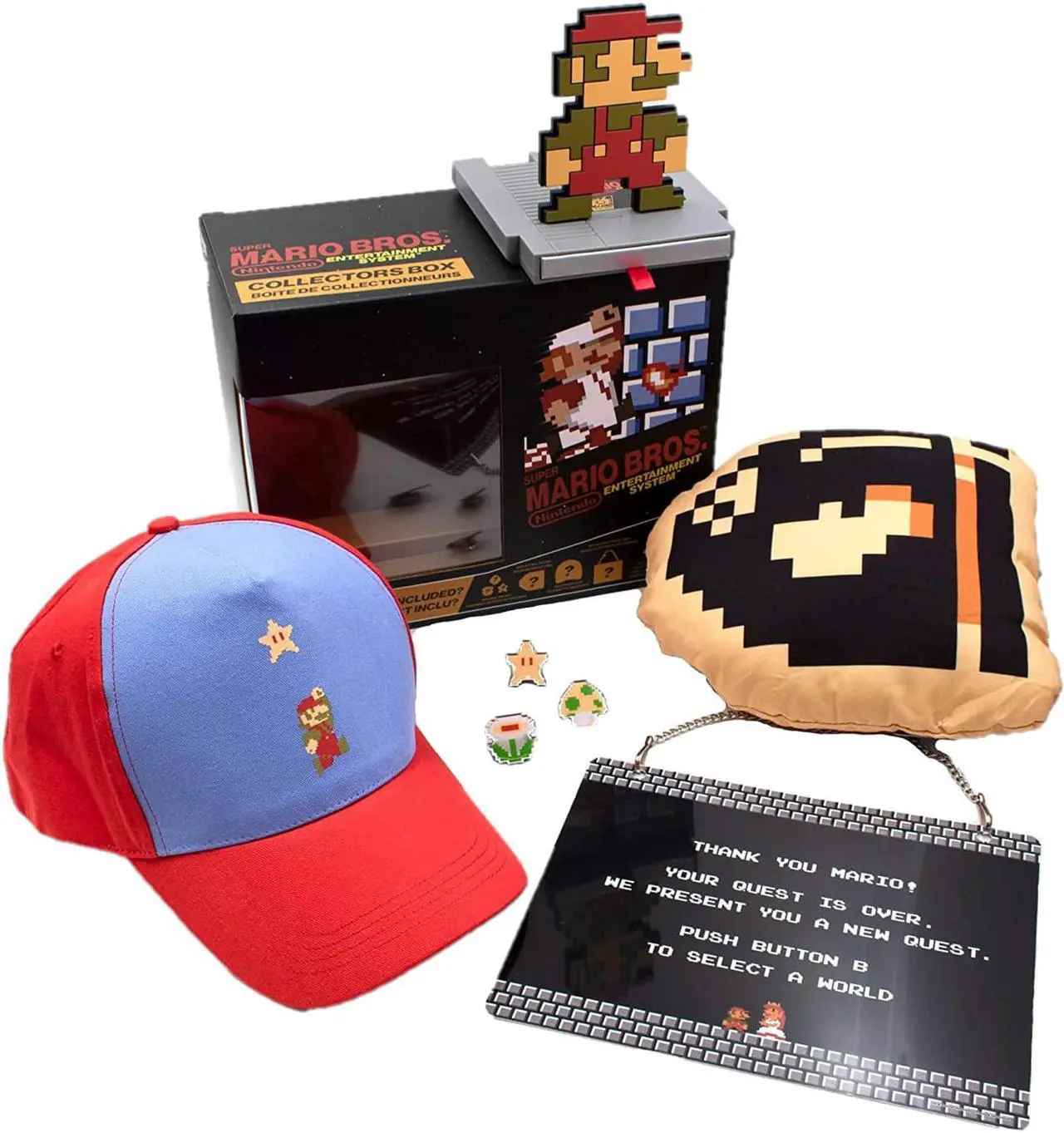 Refurbished: Culture Fly Super Mario Bros. NES Collector's Gift Box ...