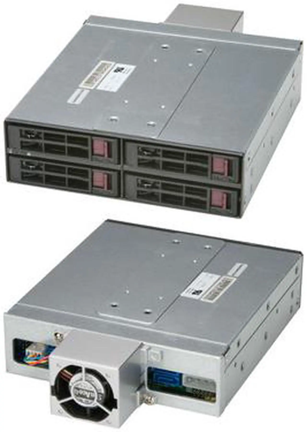 SuperMicro CSE-M14TQC Mobile Rack - 4x 2.5" Hot-swap SAS3/SATA3 HDDs ...