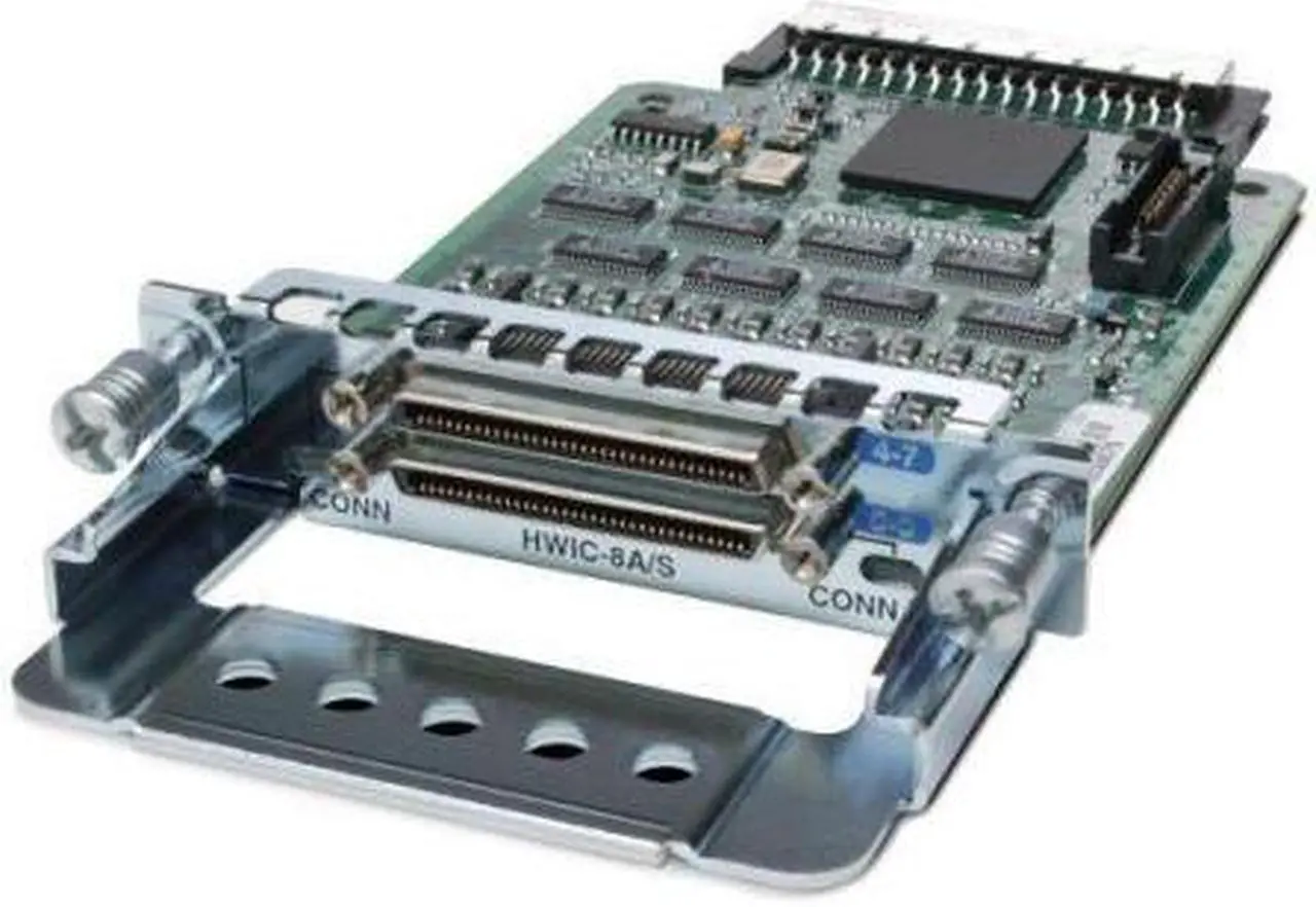 Cisco 8-Port Asynchronous/Synchronous High-Speed WAN Interface Card ...