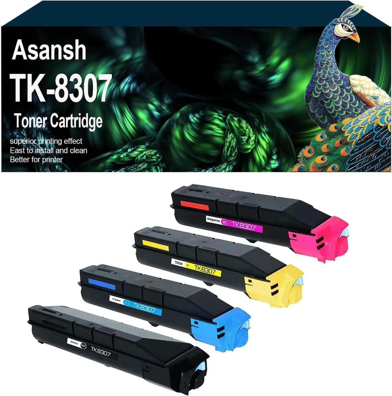 Remanufactured TK-8307 TK8307 TK 8307 Toner Cartridge Use for Kyocera TASKalfa 3050ci 3051ci ...