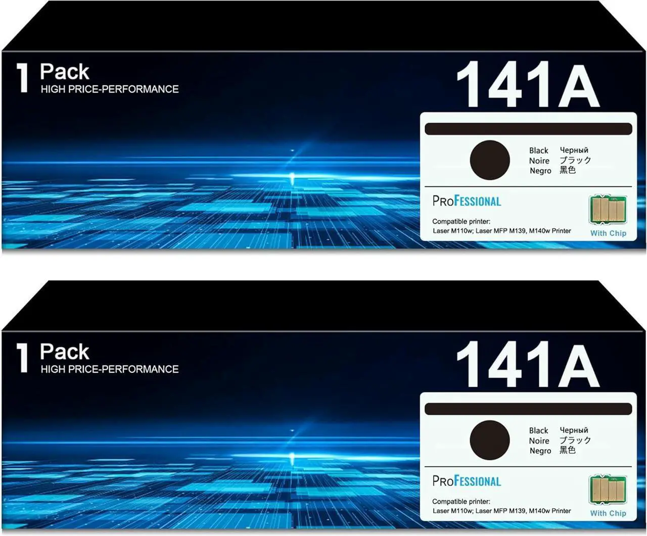 141A Black Toner Cartridge Replacement 141A Toner Cartridge 141X W1410X ...