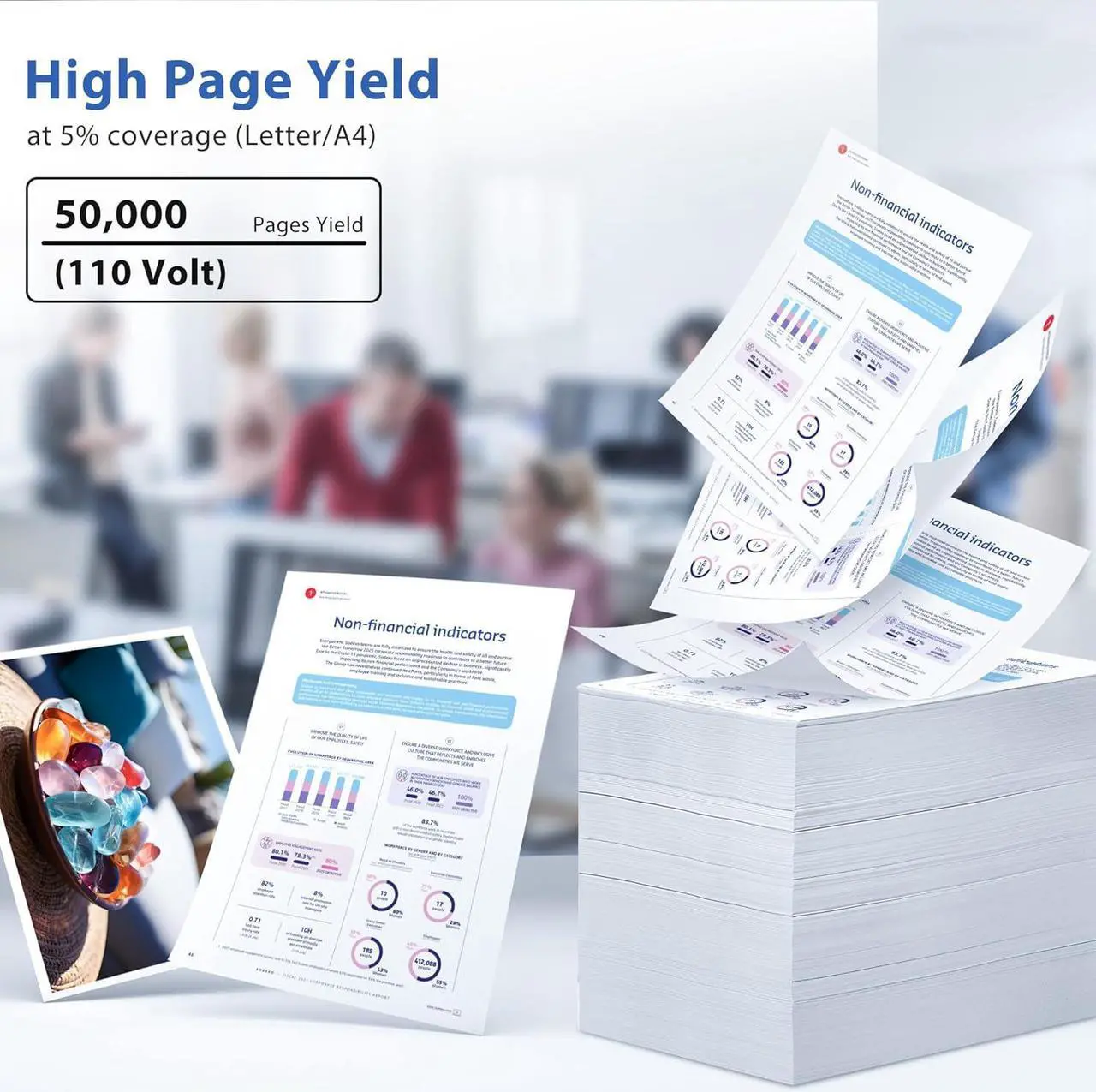 LY6753001 Fuser Unit LR2231001 (110V) Compatible for Brother LY6753001 ...