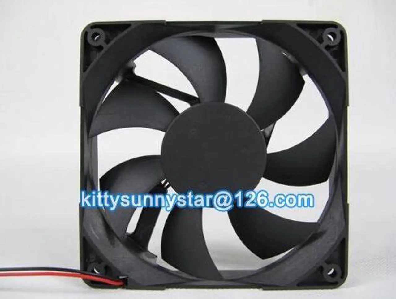 Refurbished: T&T 12025 MWP1225L12S 12V 0.4A 2Wire Computer Case Fan ...